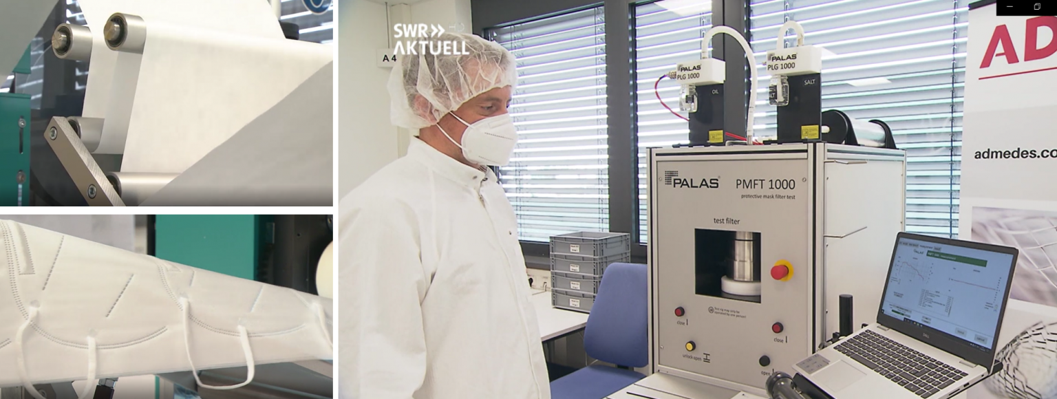 Palas® PMFT Fulfils Mask Standards from Different Countries - Palas China